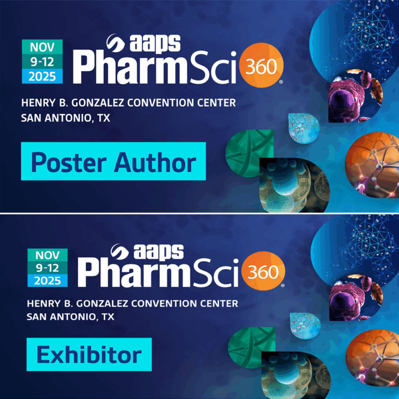 Improved Pharma exhibiting and presenting at AAPS 2025 PHARMSCI 360